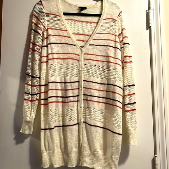 torrid | Sweaters | Torrid Striped Tunic Length Sweater | Poshmark